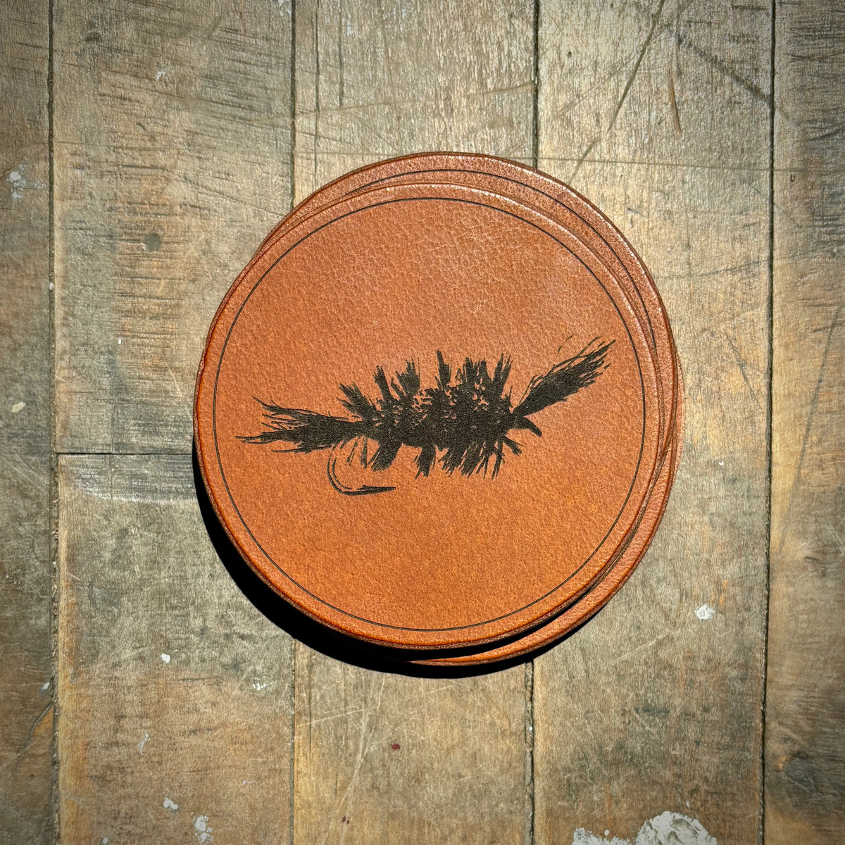 Bomber Fly Coasters(Set of 4). – TimberAndFins