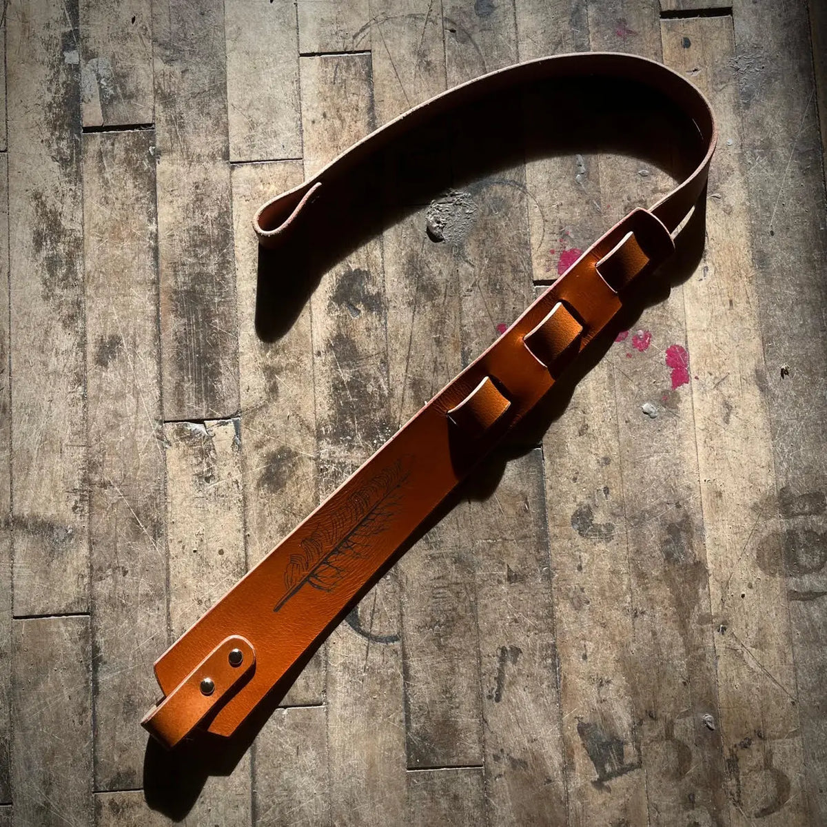Buffalo Leather Rifle Sling – TimberAndFins